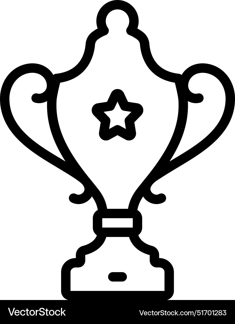 Trophy Royalty Free Vector Image - VectorStock
