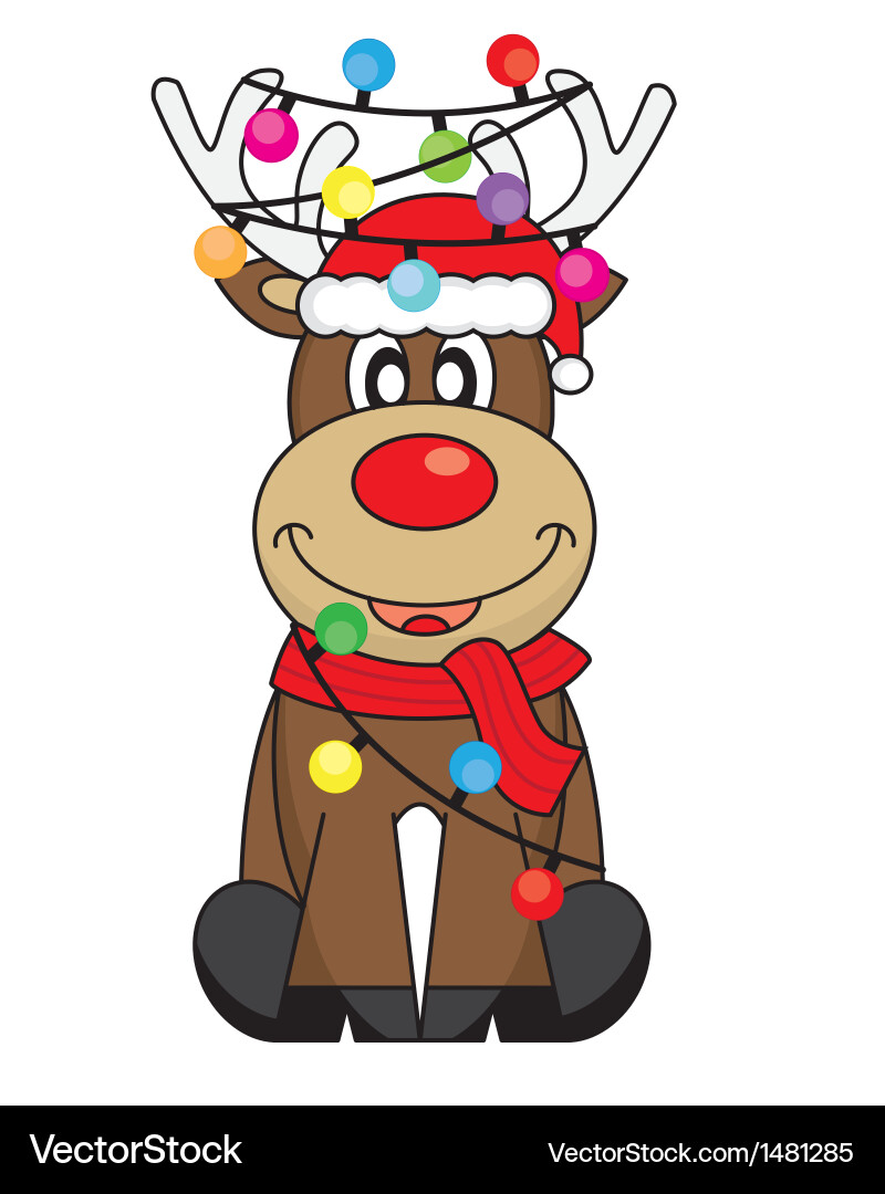 Reindeer Royalty Free Vector Image - VectorStock