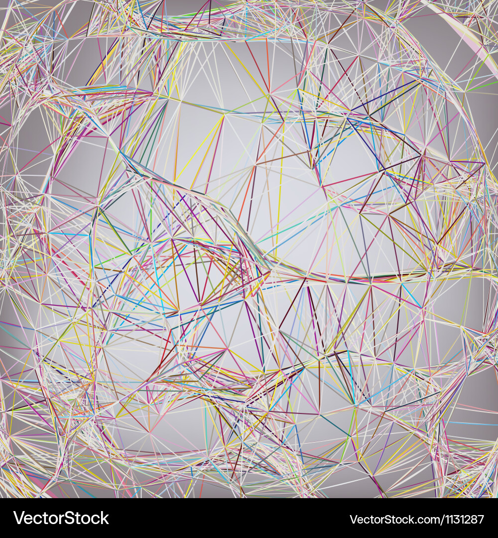 Bright colorful abstract tech background eps 8 Vector Image