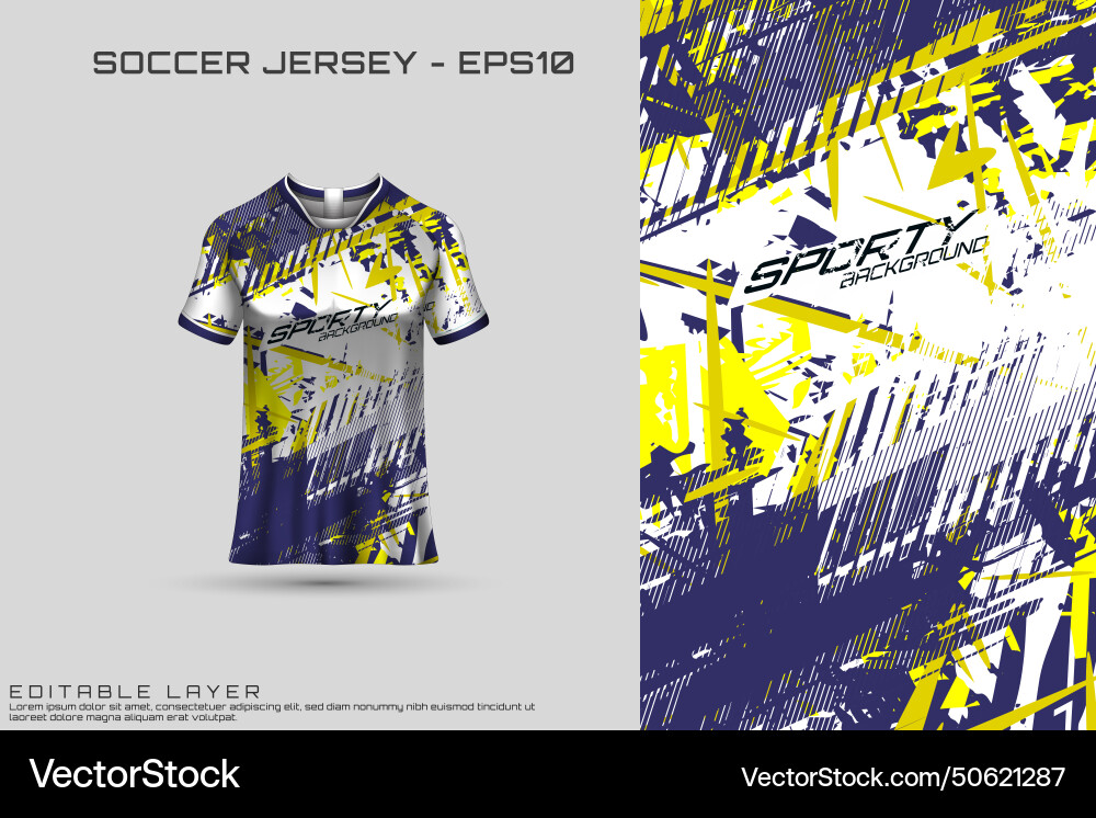 Sports Apparel Pattern - Dynamic Jersey Royalty Free Vector
