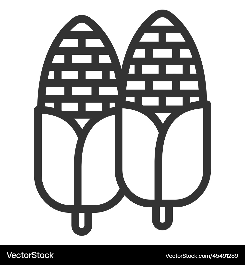 Corn Royalty Free Vector Image - VectorStock