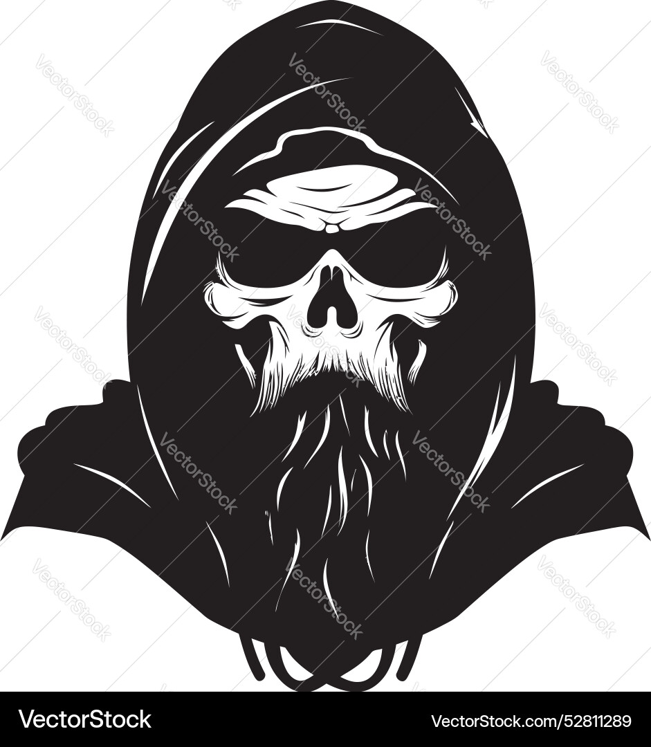 Reapers shades sunglasses logo shadow reaper Vector Image