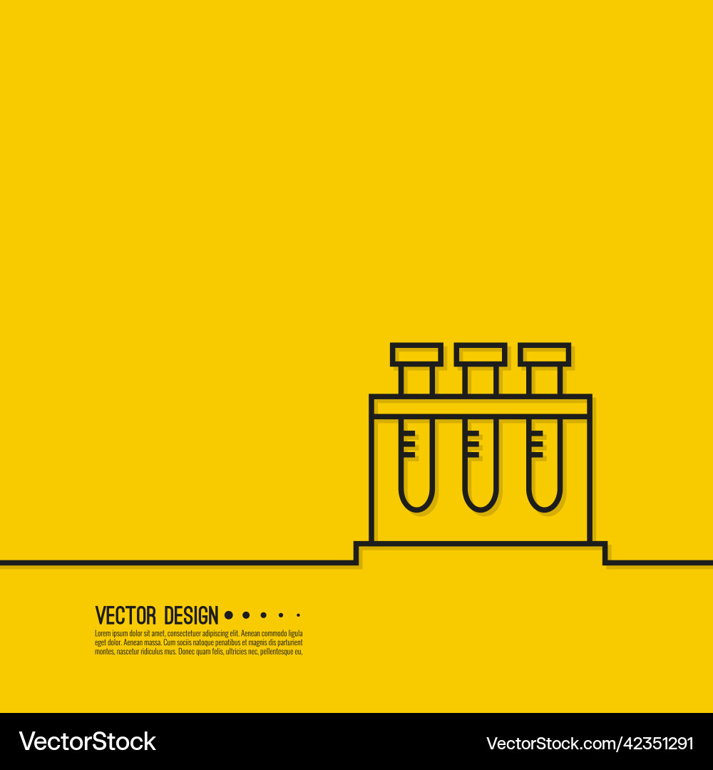 Chemical Research Laboratory Equipment Royalty Free Vector