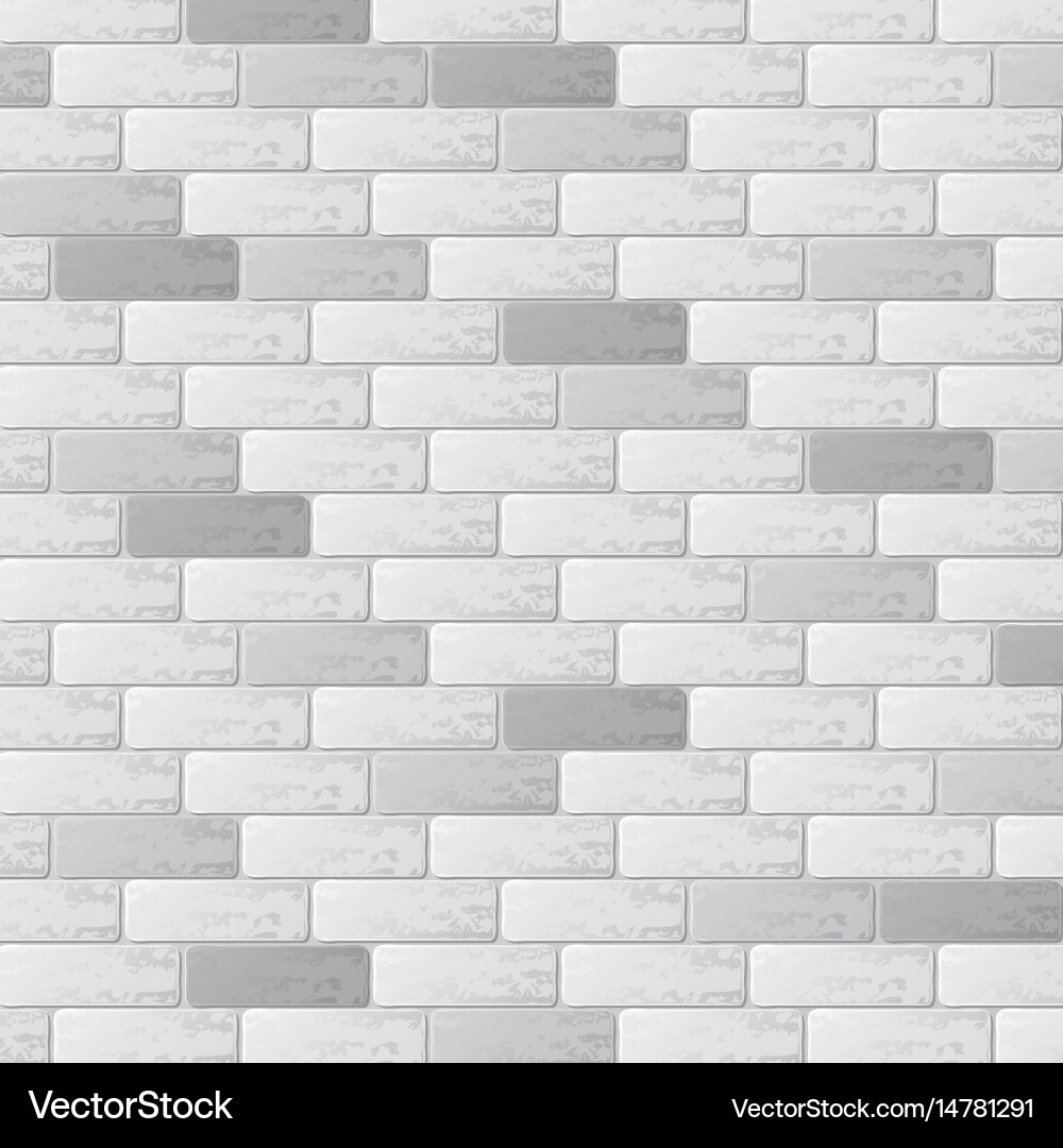 Gray brick wall background Royalty Free Vector Image