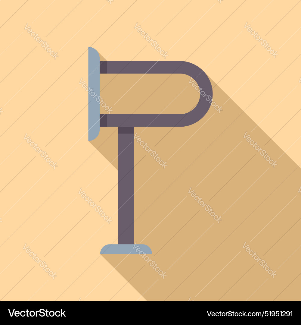 Parking sign showing empty space for car Vector Image