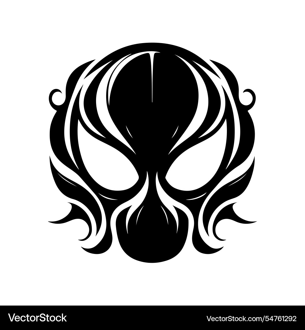 Spider man mask silhouette graphics perfect Vector Image