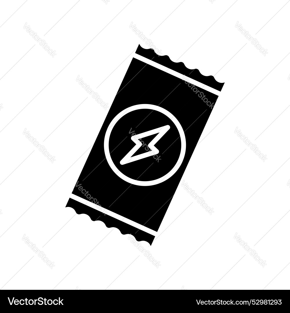 Protein bar icon set healthy chocolate cereal Vector Image