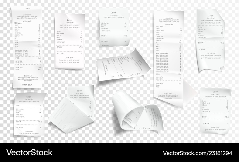 Hotel Invoice Vector Images (over 250)