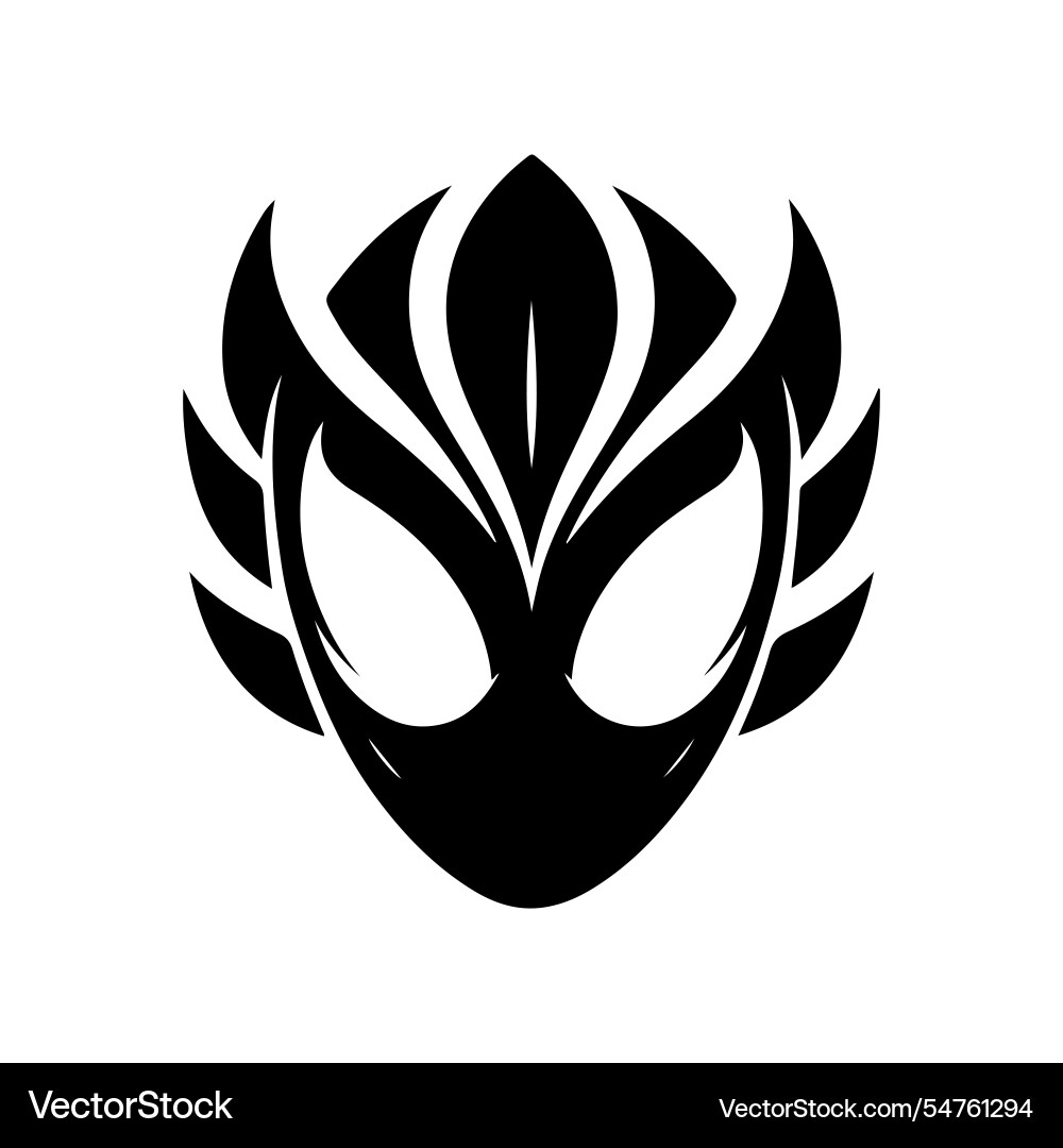 Spider man mask silhouette graphics perfect Vector Image
