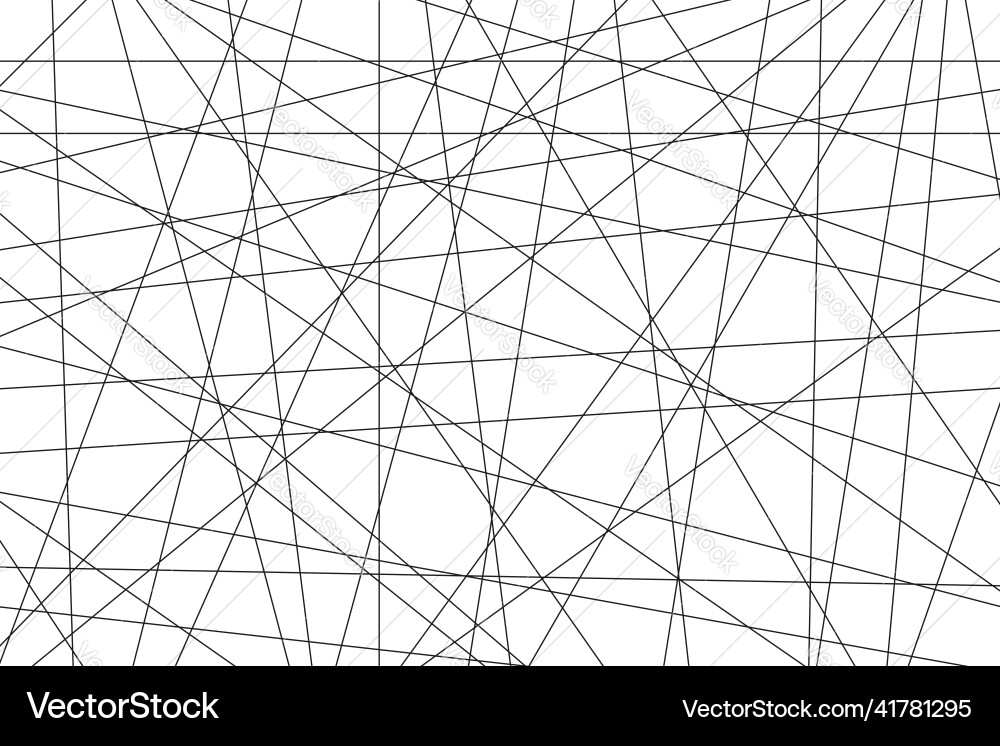 Random line pattern geometric abstract lines Vector Image
