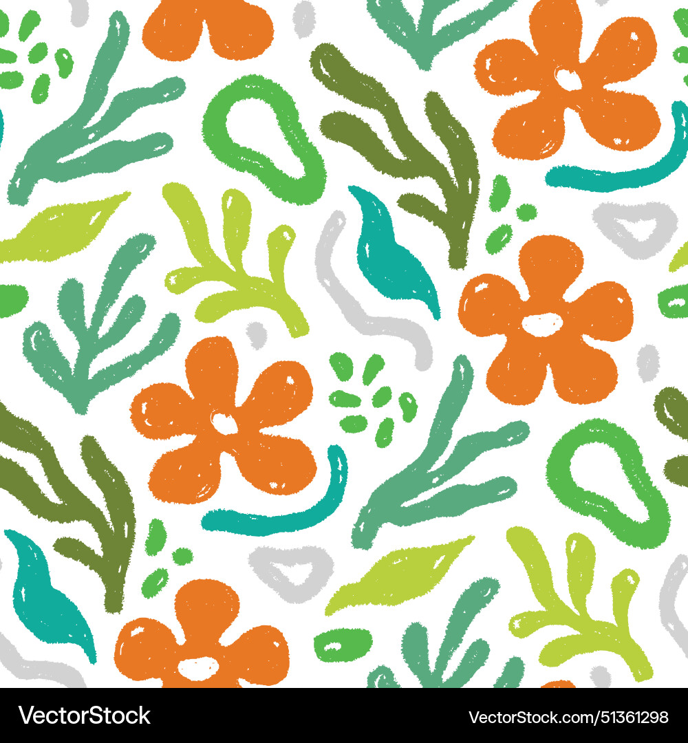Abstract floral shape seamless pattern Royalty Free Vector Abstract floral shape seamless pattern Royalty Free Vector