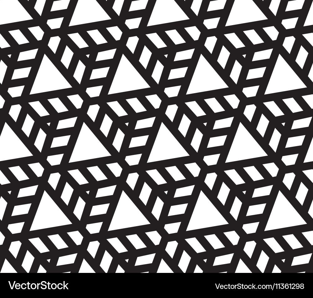 Triangle seamless pattern Royalty Free Vector Image