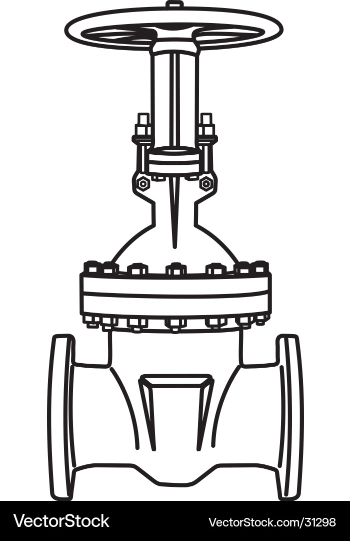 Valve Royalty Free Vector Image - VectorStock
