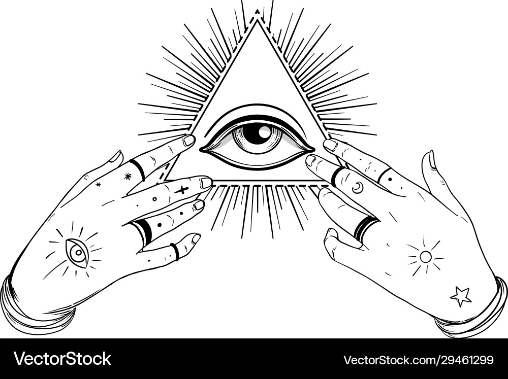 Hands Holding Pyramid Vector Images (over 160)