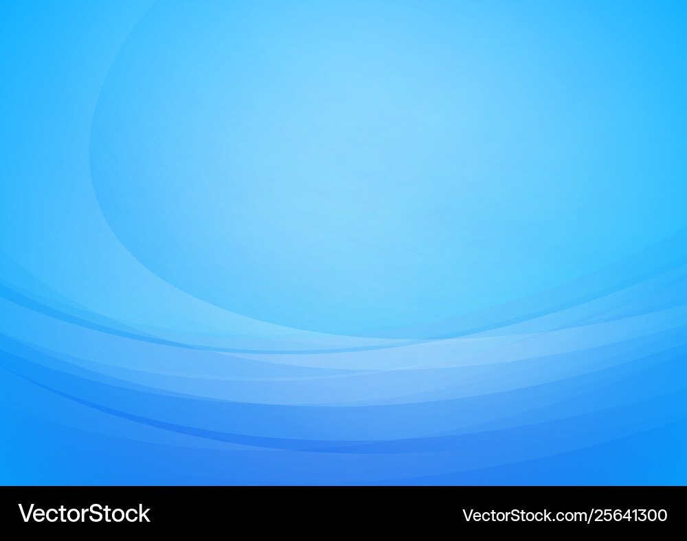 Abstract Blue Curved Background Royalty Free Vector Image