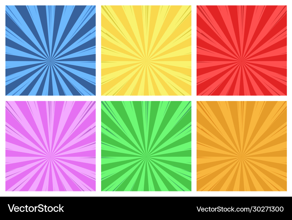 Dynamic Burst Background Royalty Free Vector Image
