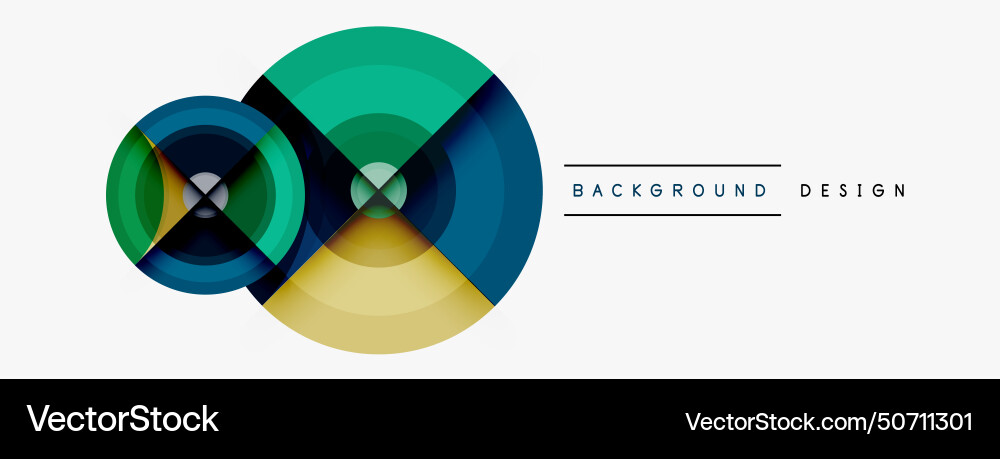 Circle pattern background abstract backgrounds Vector Image