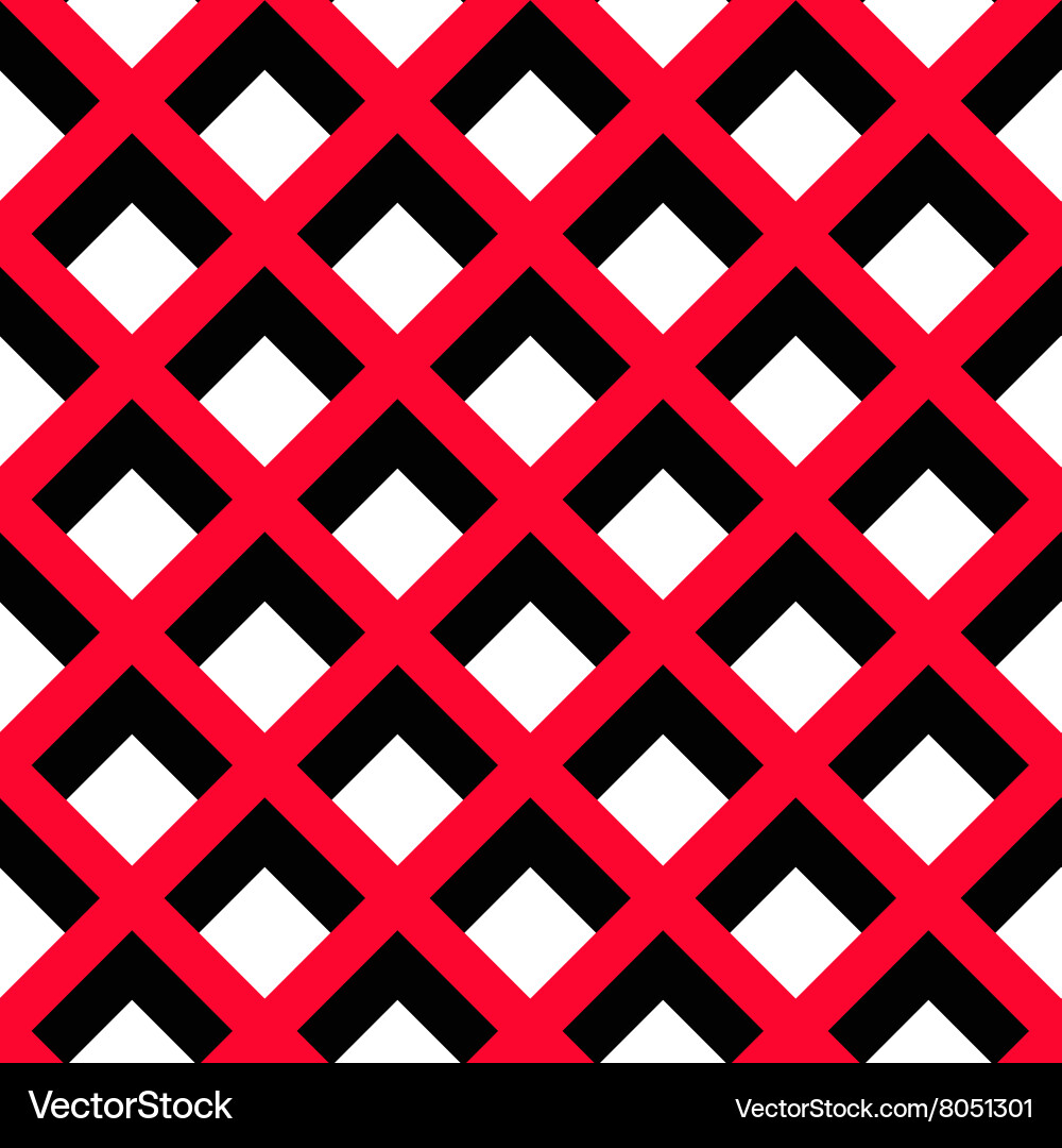 Red and Black Square Pattern Royalty Free Vector Image