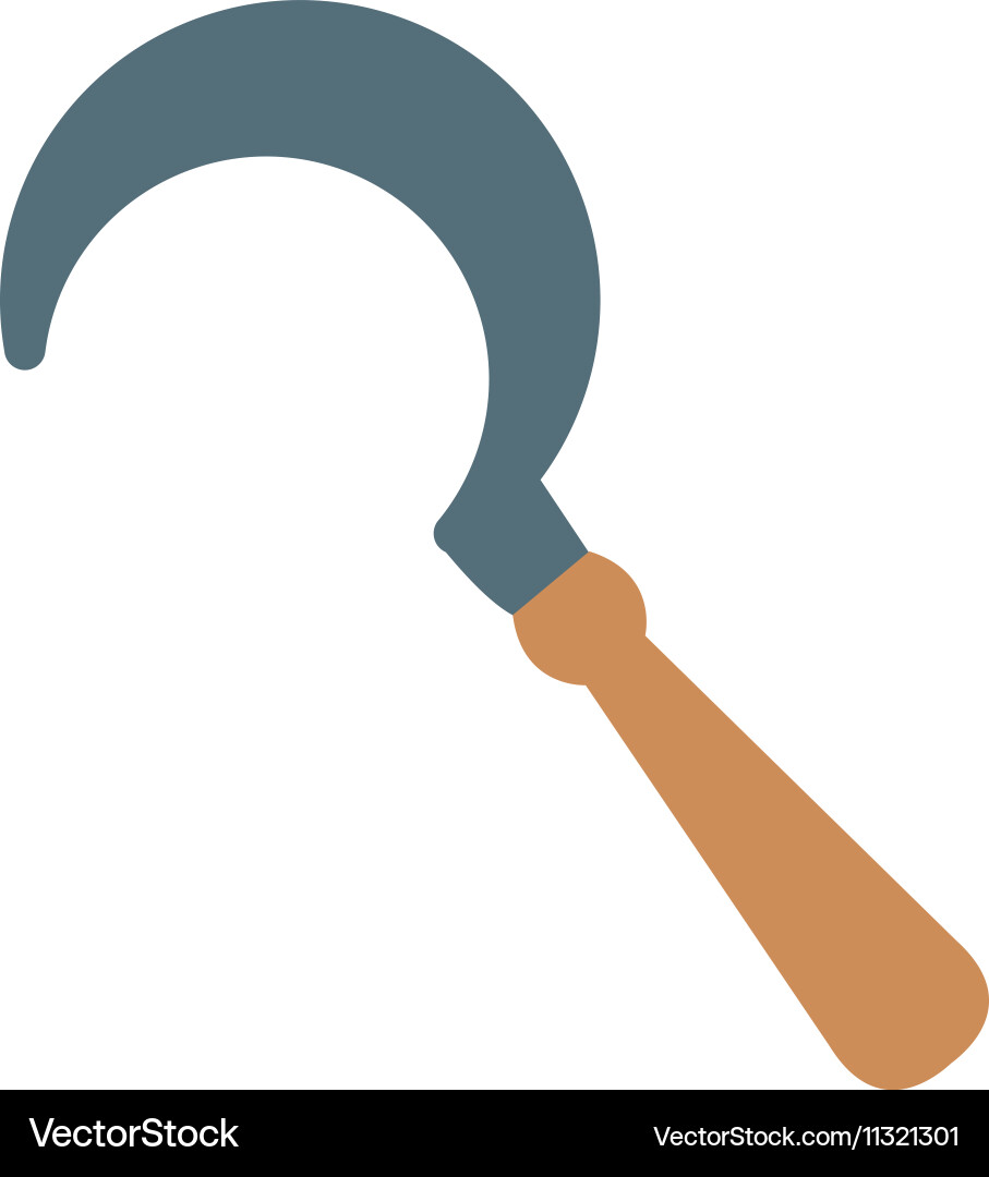 Sickle Royalty Free Vector Image - VectorStock