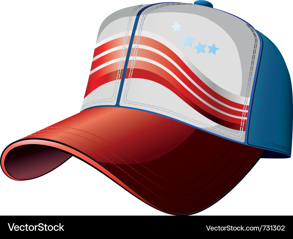 Baseball cap Royalty Free Vector Image - VectorStock