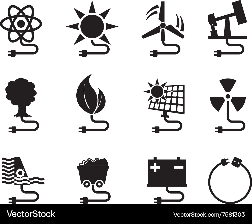 Energy icon Royalty Free Vector Image - VectorStock