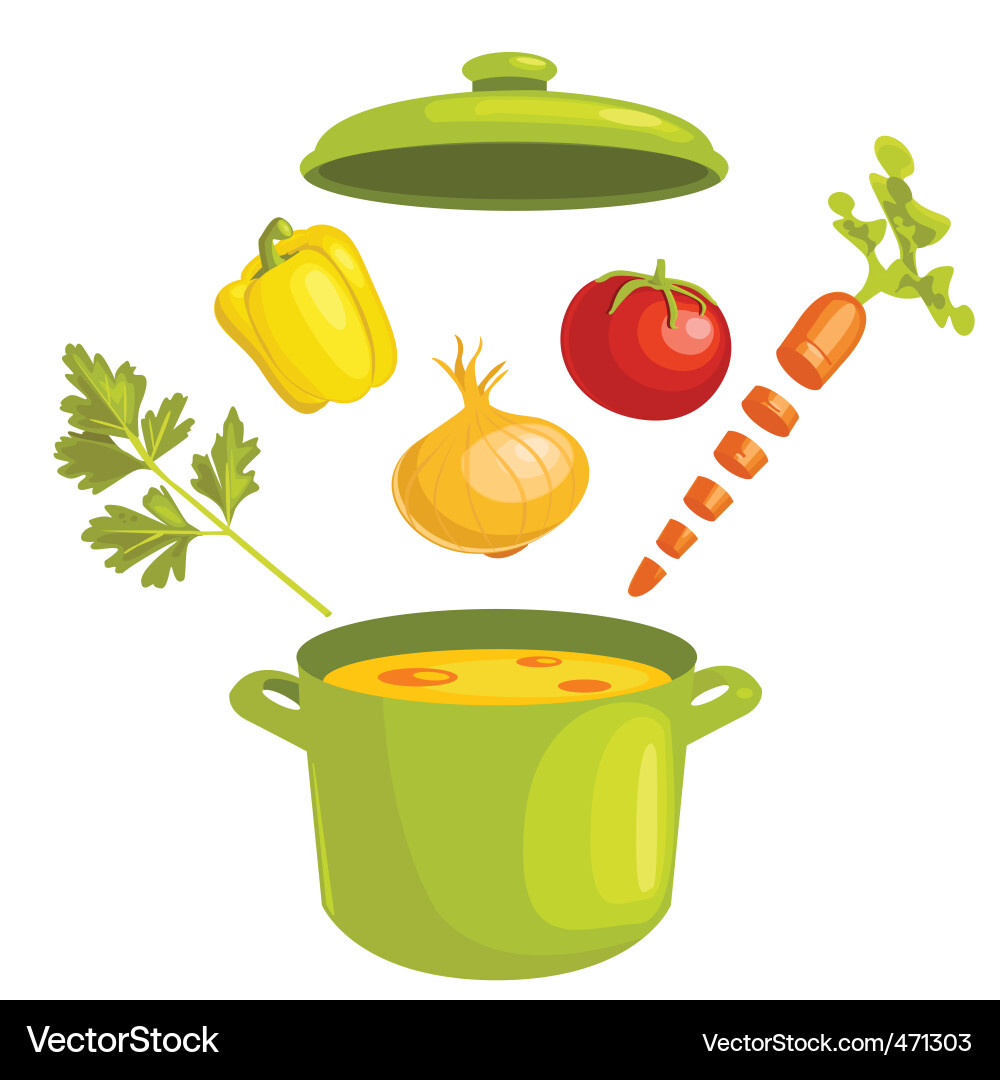 Stew Royalty Free Vector Image - VectorStock