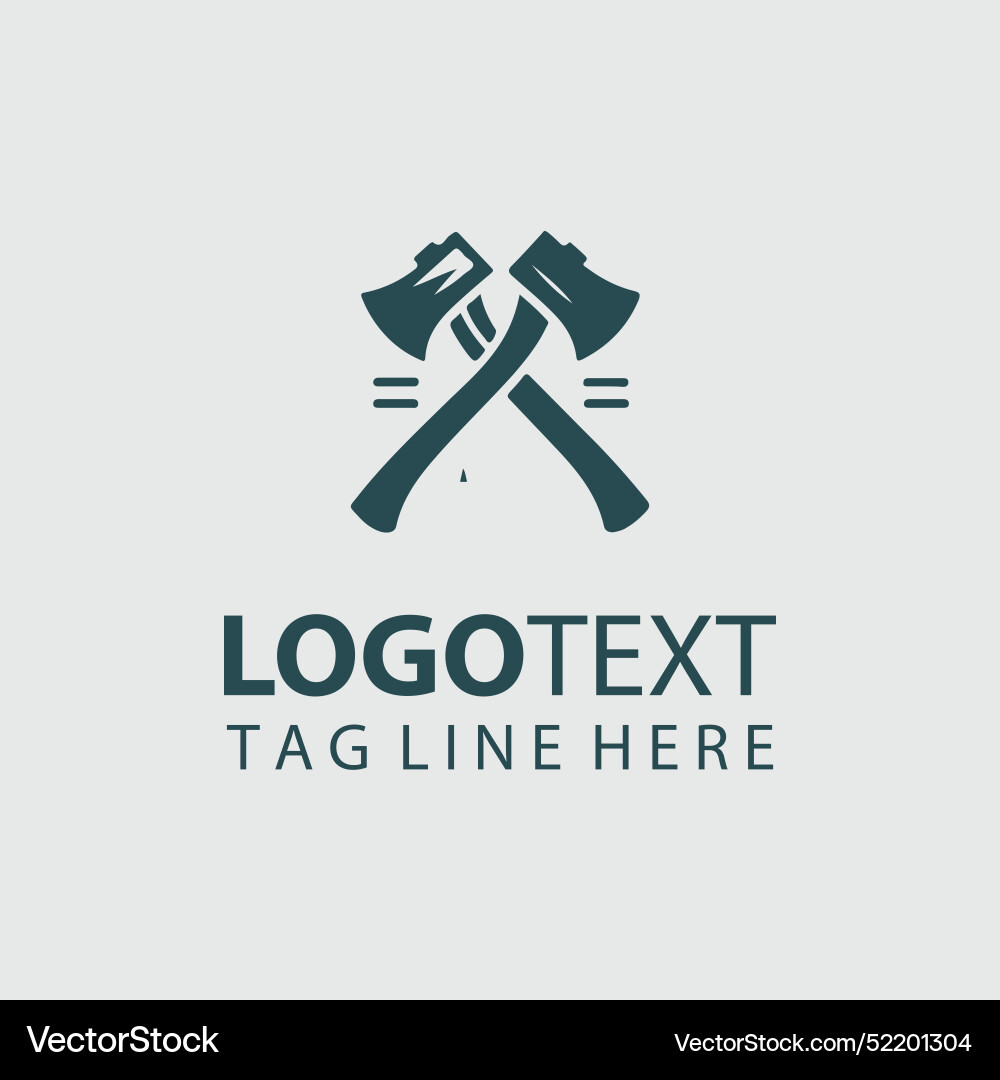 Axe logo Royalty Free Vector Image - VectorStock
