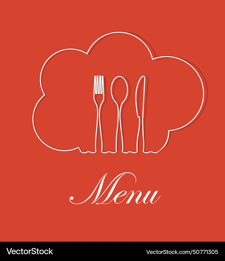 Restaurant menu design format Royalty Free Vector Image
