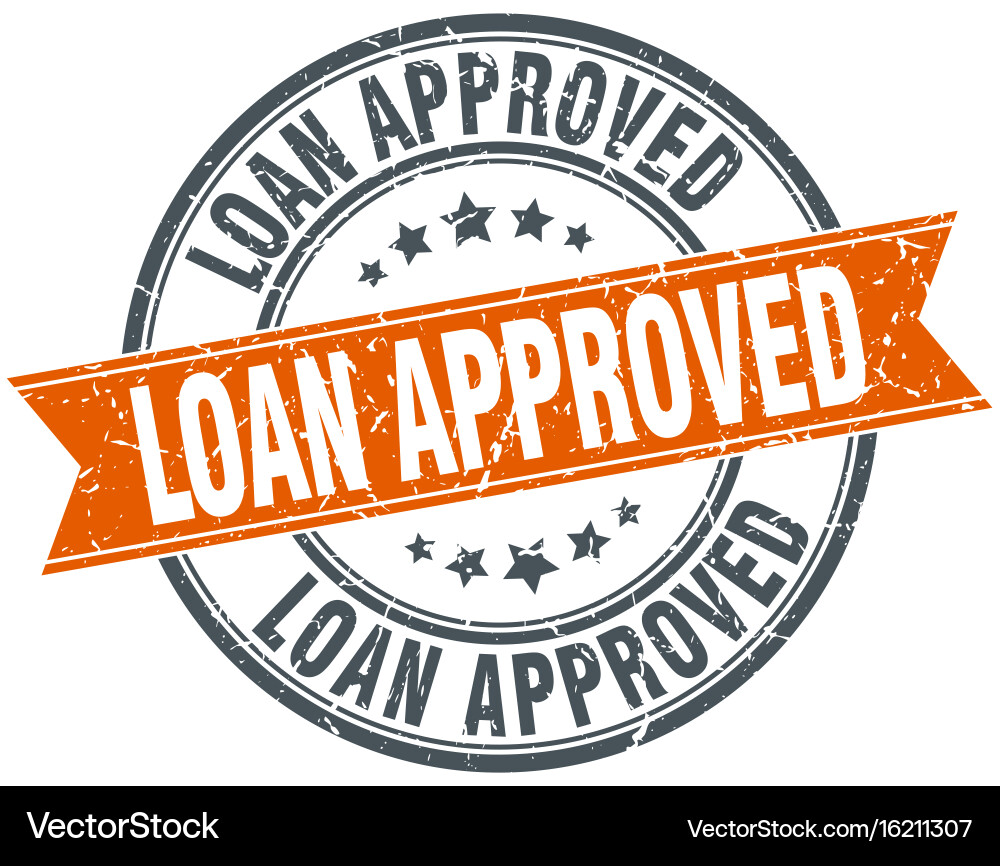 Loan Ribbon Approved Vector Images (over 160)