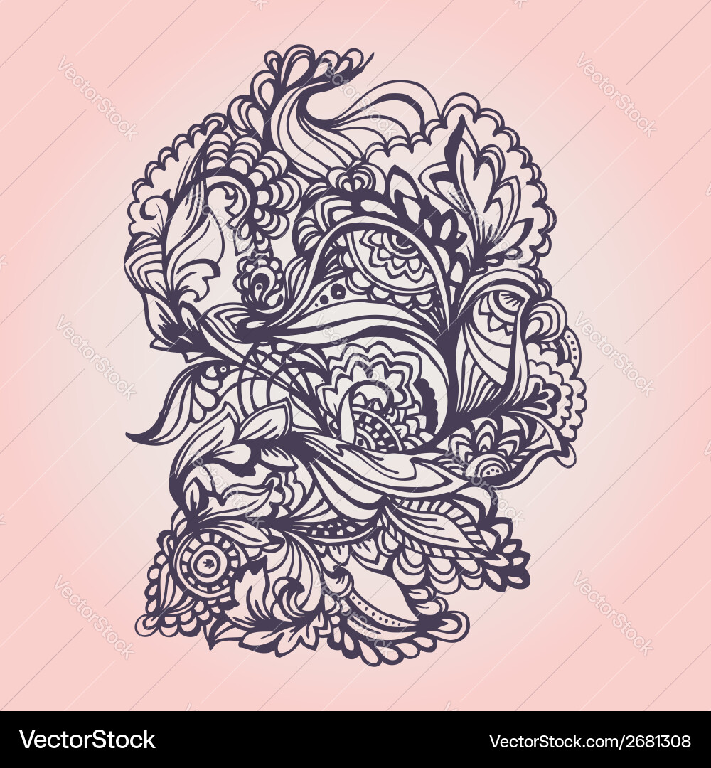 Doodle background Royalty Free Vector Image - VectorStock