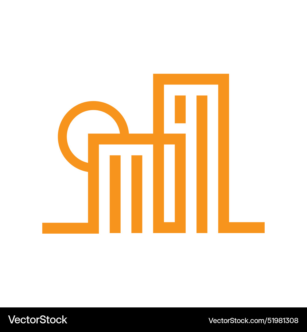 Print creative modern color full logo design Vector Image