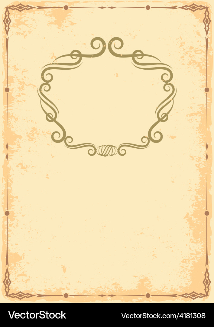 Template Royalty Free Vector Image - VectorStock