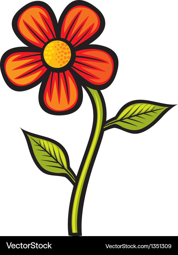 Flower Royalty Free Vector Image - VectorStock