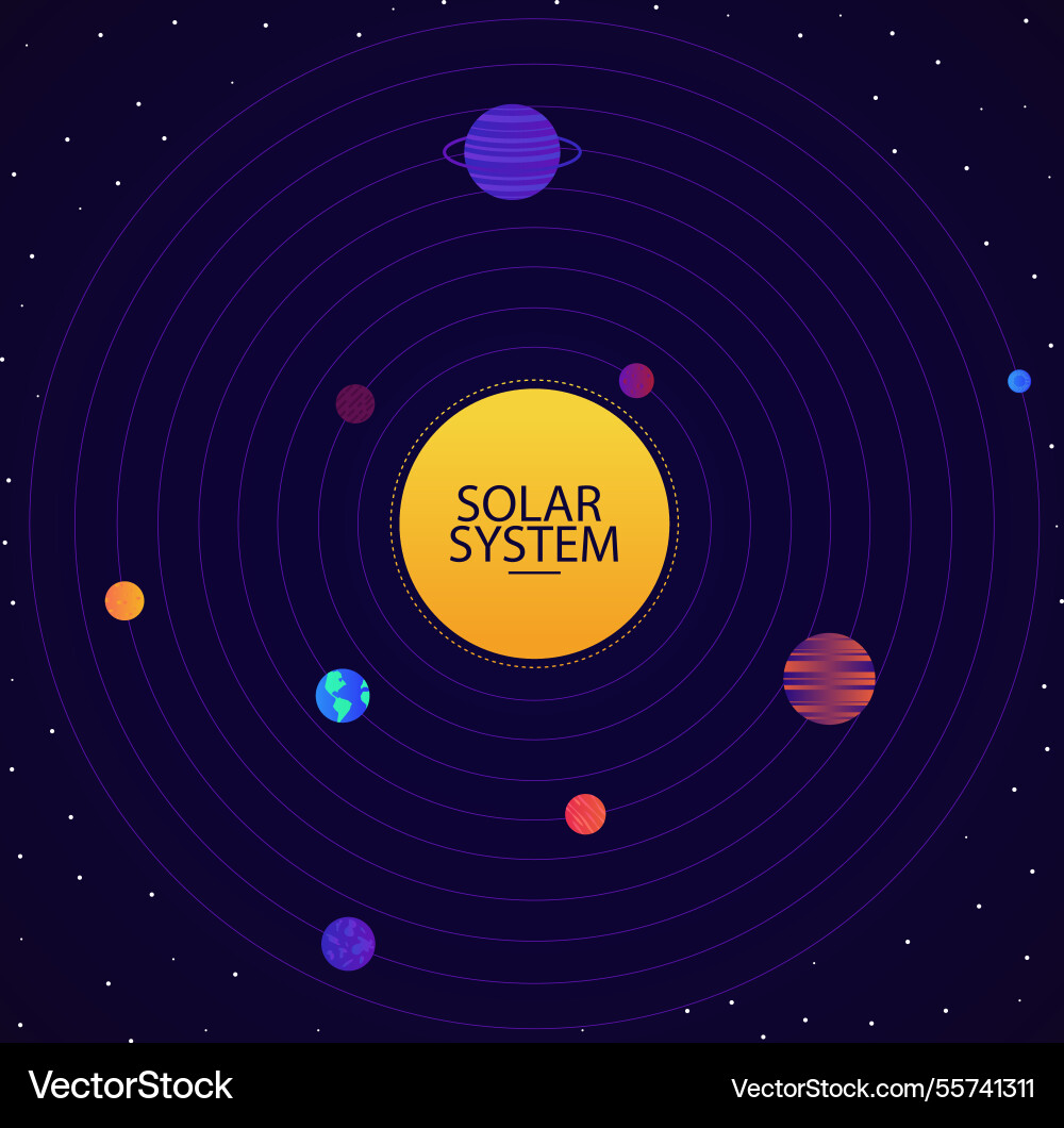 Galaxy background Royalty Free Vector Image - VectorStock