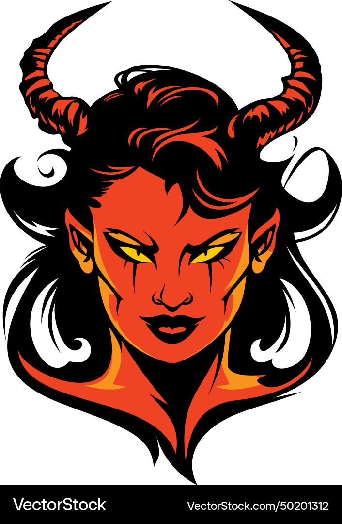Demon Girl Tattoo Vector Images (over 1,500)