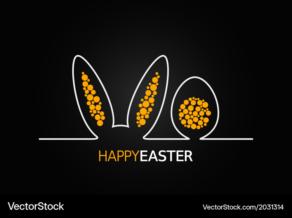 Easter design background Royalty Free Vector Image