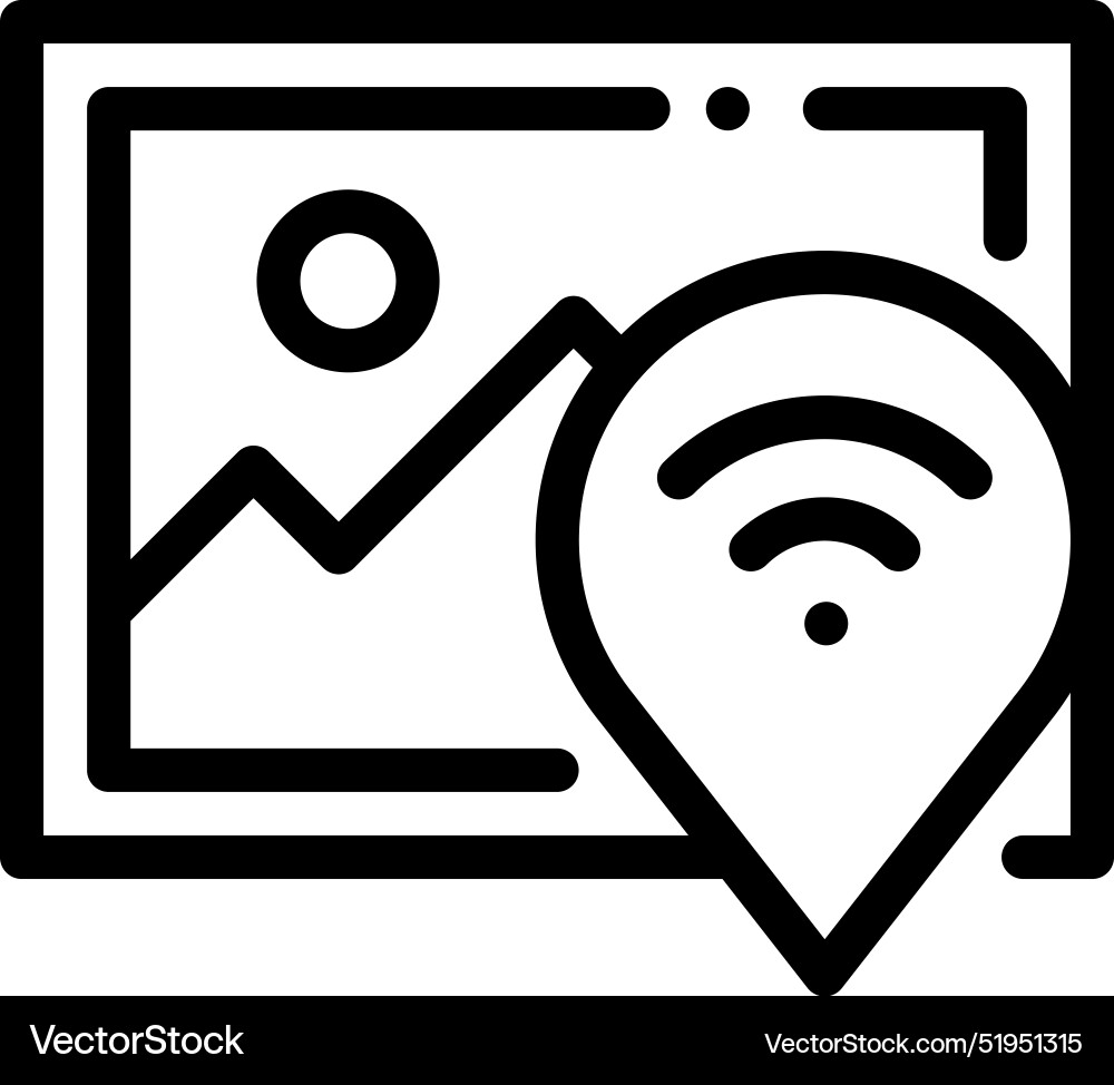 Cheking icon thin linear style design isolated Vector Image