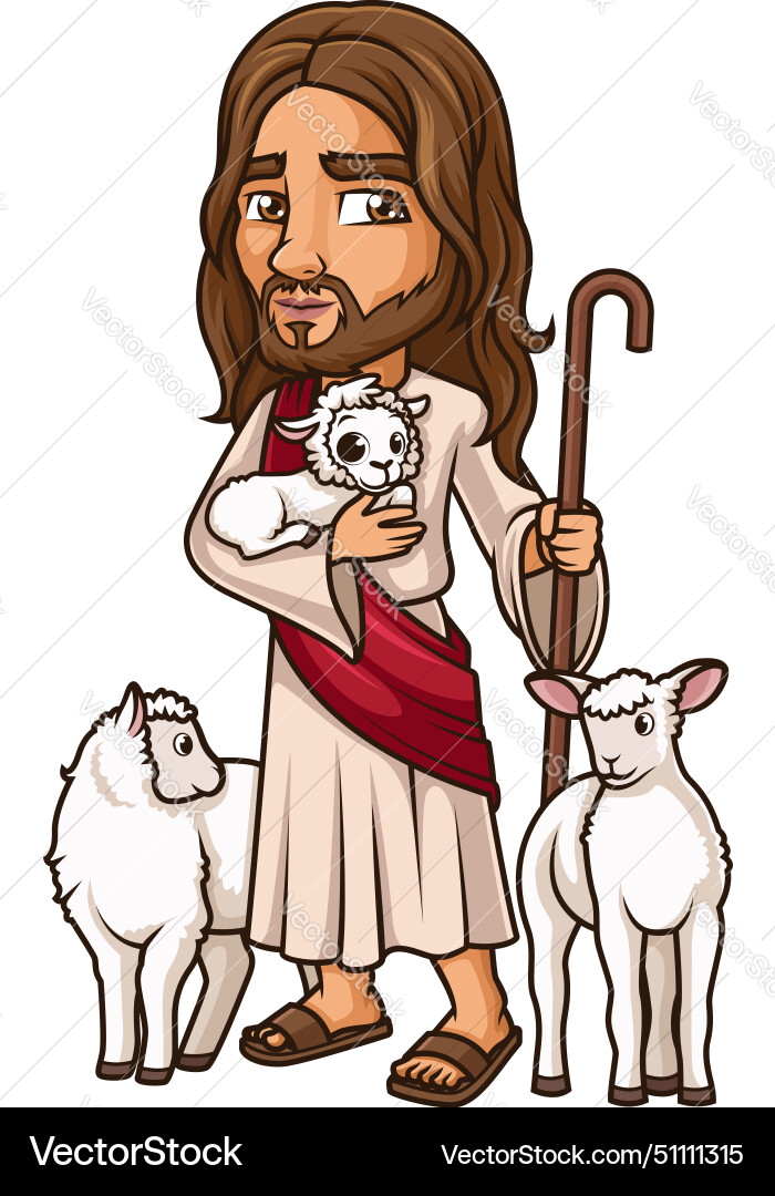 Jesus The Good Shepherd Clip Art How To PAINT JESUS The GOOD SHEPHERD
