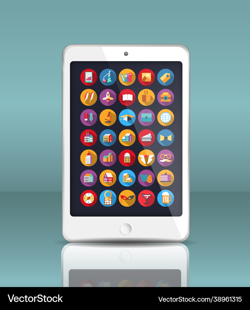 Mobile phone Royalty Free Vector Image - VectorStock