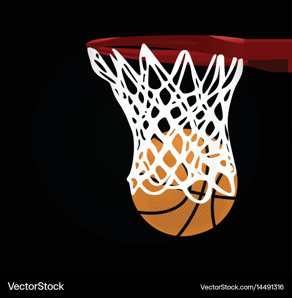 Basketball Hoop Royalty Free Vector Image - VectorStock