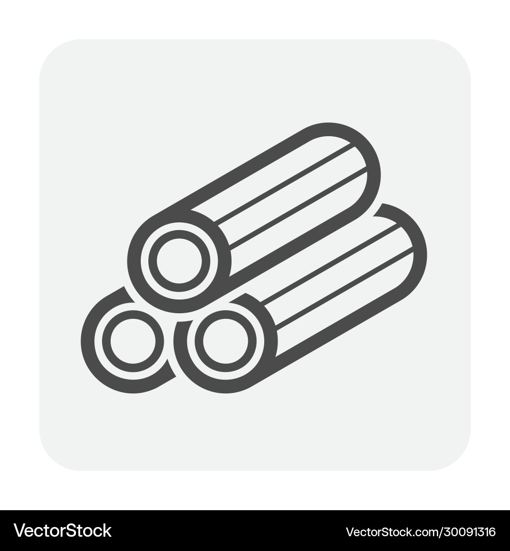 Hdpe pipe icon Royalty Free Vector Image - VectorStock