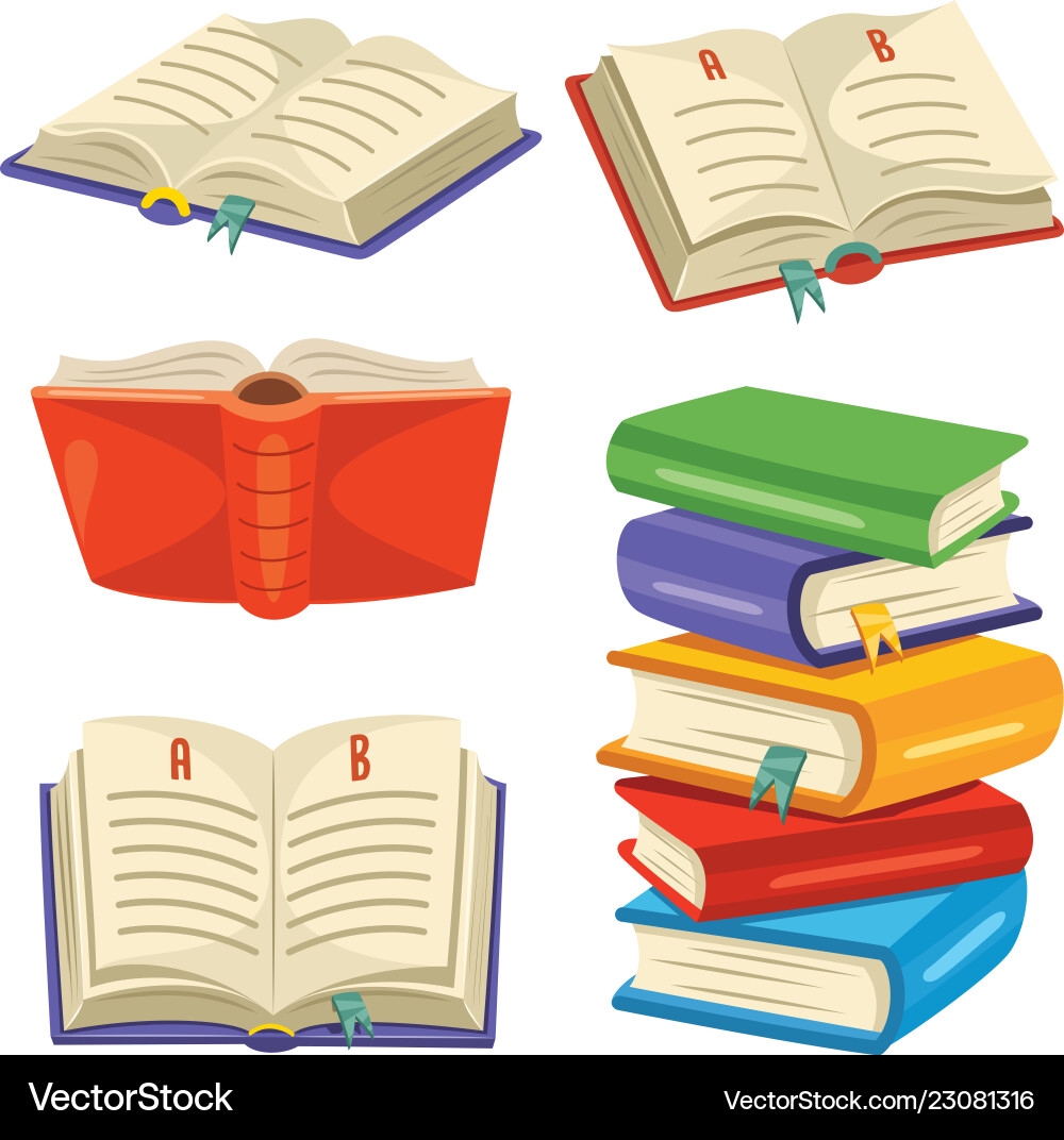 Reading book Royalty Free Vector Image - VectorStock