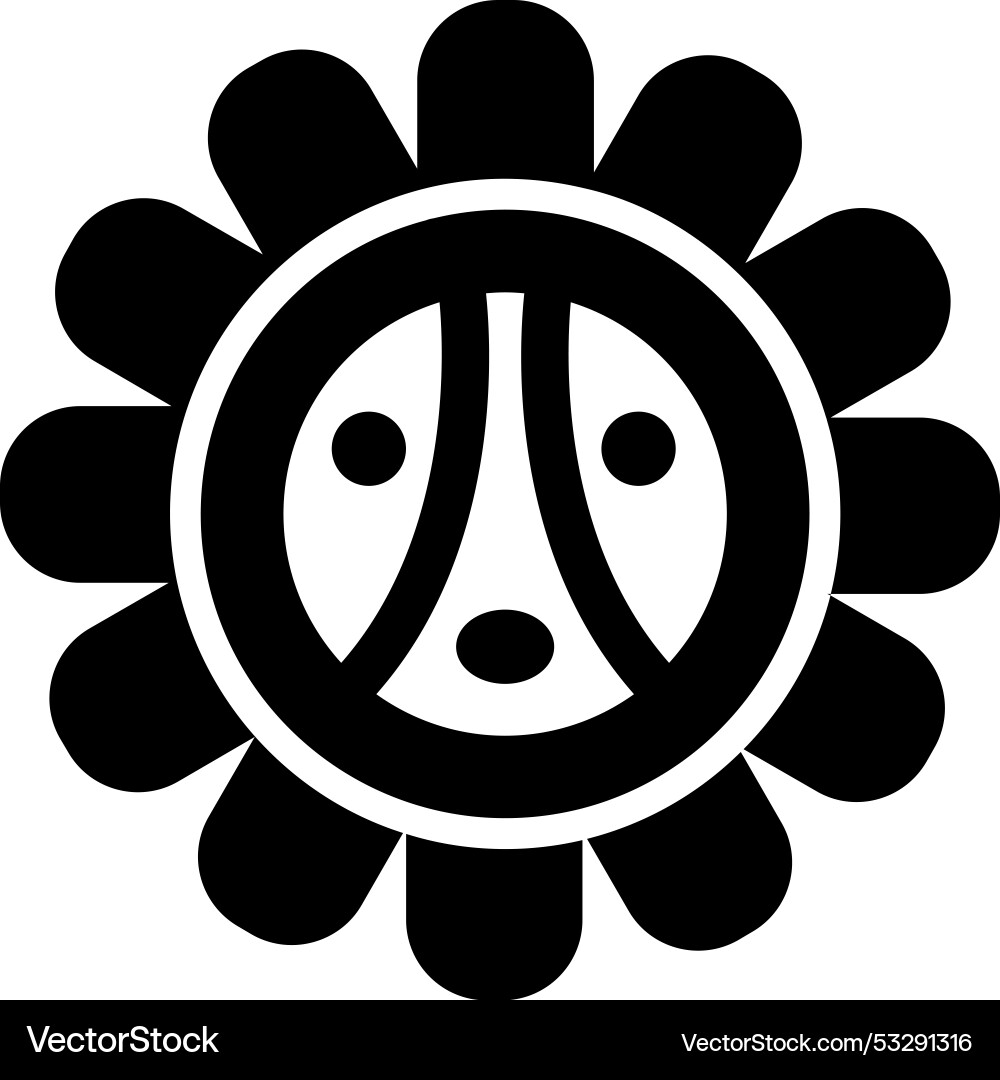 Taino sun Royalty Free Vector Image - VectorStock