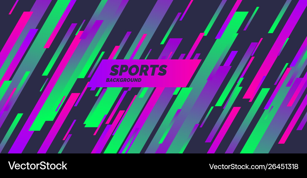 Abstract background with dynamic shapes colored Vector Image