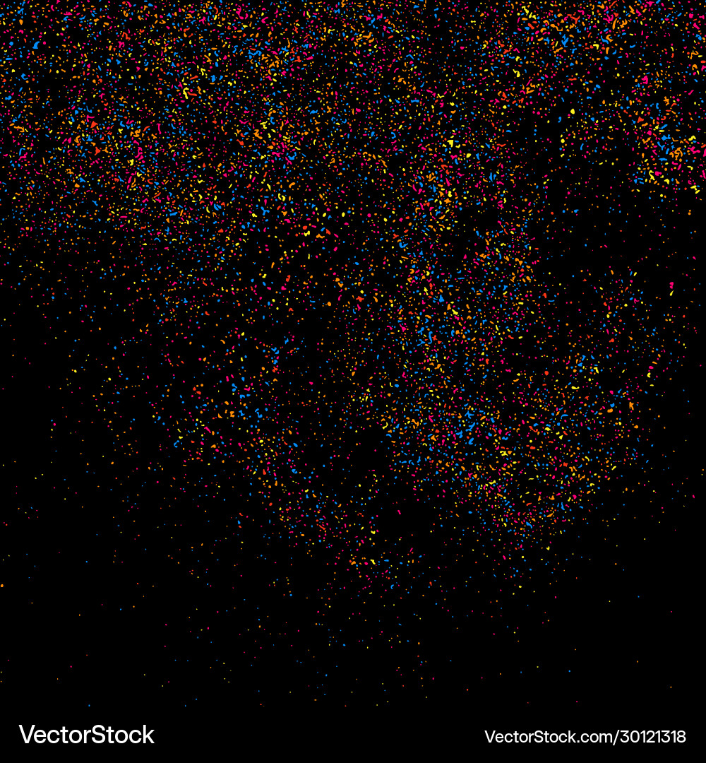 Abstract explosion confetti Royalty Free Vector Image