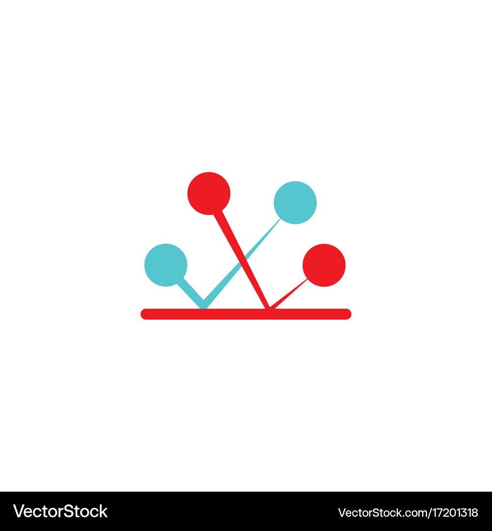 Round color game logo Royalty Free Vector Image