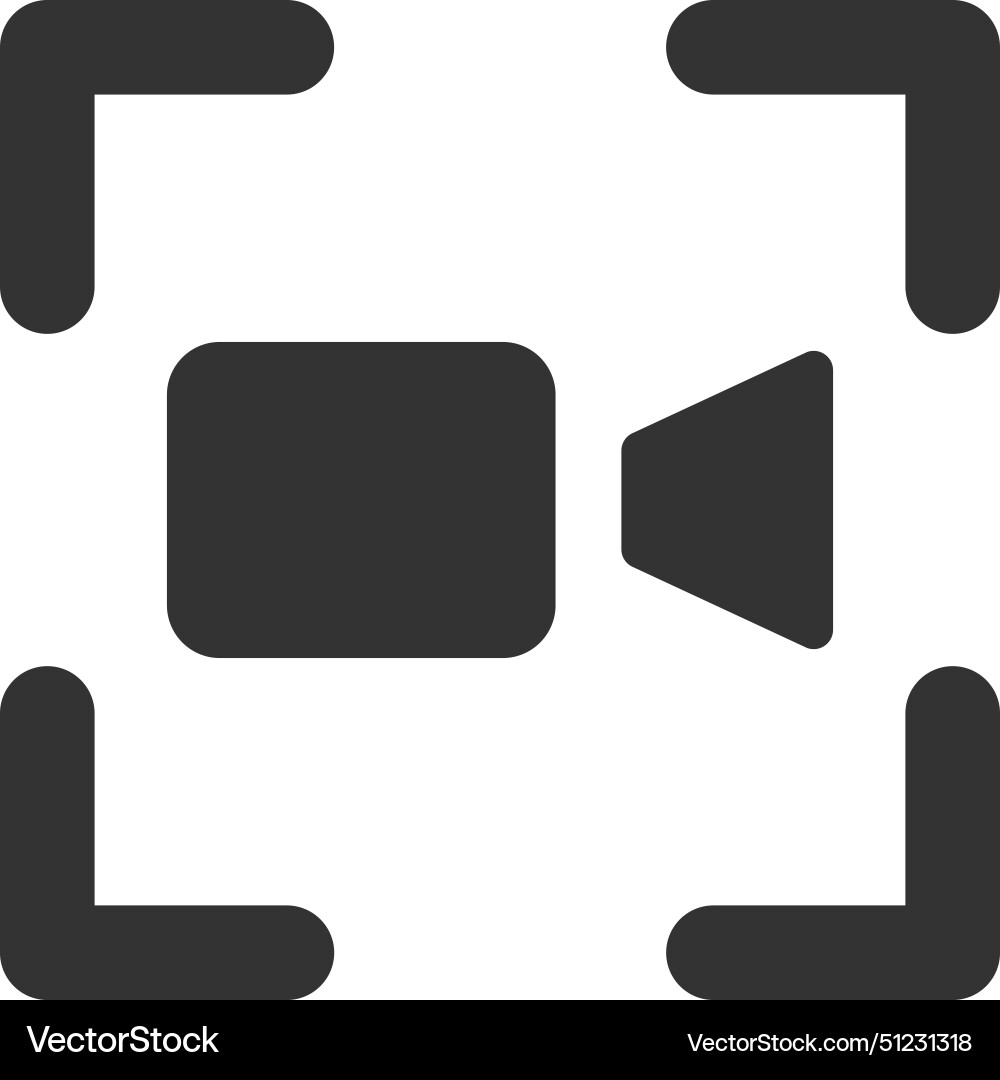 Videography icon Royalty Free Vector Image - VectorStock
