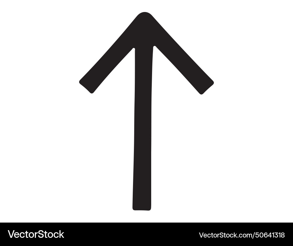 Viking rune alphabet silhouette art Royalty Free Vector