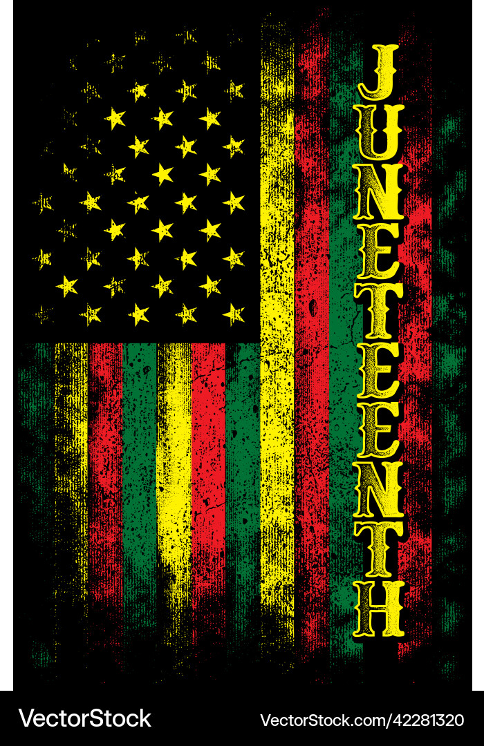 Juneteenth Celebration Royalty Free Vector Image