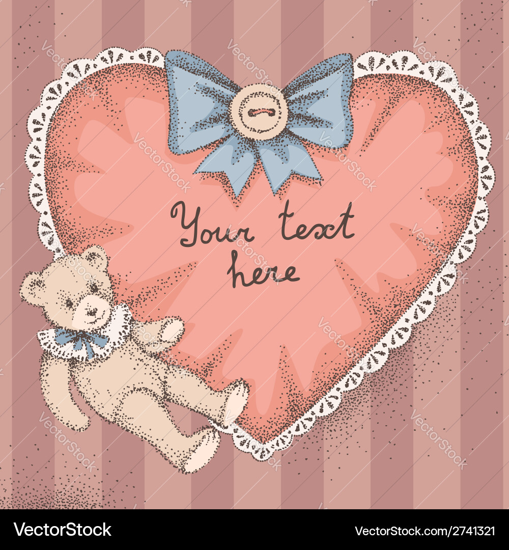 Teddy bear Royalty Free Vector Image - VectorStock